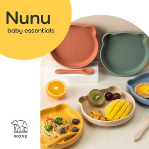 Promo 【IKONE】NUNU Perlengkapan Makan Bayi Alat MPASI Anak Baby Food ...