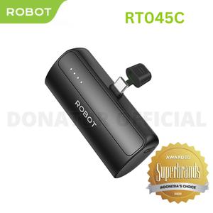 Jual ROBOT TYPE-C POWERBANK MINI PORTABLE 4500MAH 12W RT045C - BLUE ...