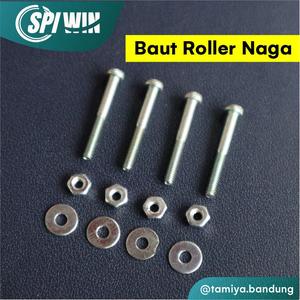 Jual TIANG BAUT SEKRUP MUR ROLLER NAGA DRAGON TAMIYA MINI 4WD SEMI BAJA ...