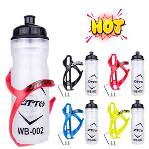 Jual 750ml PP Bicyc Water Bott with Holder Squeeze Out Water - Jakarta ...