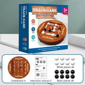 Jual Chess Track Board Game,2 Player Board Games Educational Strategy ...