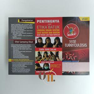 Jual Leaflet Stop Tuberculosis - TBC - Gangguan Paru-Paru - Brosur ...