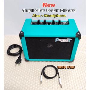 Jual Ampli Gitar Listrik -Ampli Gitar Mini 4 Inch Sudah Distorsi+Aux ...
