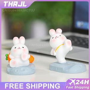 Jual White Rabbit Phone Stand Lightweight Within 12 Inches Desk ...