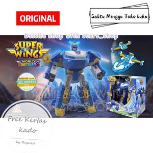 Jual Super Wings World Guardians World Aircraft Robot Original / Robot ...