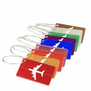 Jual Tag Label Penanda Koper Aluminium Luggage Suitcase Tas Minimalis ...