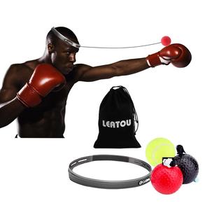 Jual Boxing Ball on String Head Bands MMA Reflex Improve Speed ...