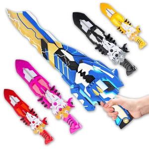 Jual Multiple Mode Mini Force Transformation Sword Toys Action Figures ...