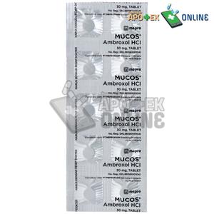 Jual MUCOS 30MG 1 STRIP 10 TABLET/ AMBROXOL/ PENGENCER DAHAK - Kota ...