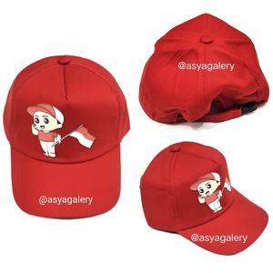 Jual Populer Topi HUT 79 kemerdekaan RI/Topi Logo HUT RI 79/Topi Merah ...
