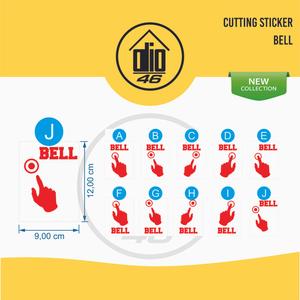 Jual Stiker Petunjuk Logo Tanda Bell Wall Sticker Dinding Vinyl Outdoor ...