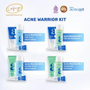 Promo ERHA ACNEACT Acne Warrior - Paket Perawatan Kulit Berjerawat ...