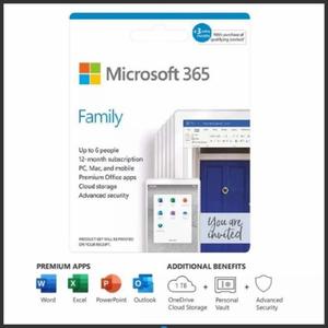Jual Wajib GoSend!- Microsoft Office Family 365 POSA CARD Software ...