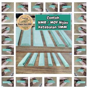 Jual Lis Kayu Wall Moulding Dinding Lebar 4 - 5 Cm Hmr ( Mdf Hijau ...