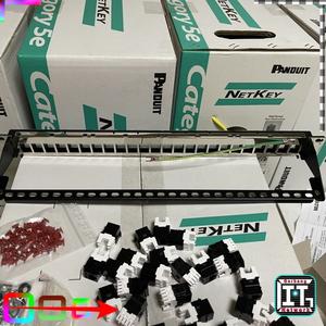 Jual Belden patch panel 24 port cat 6 include modular jack 1 giga ...