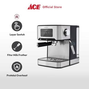 Jual Ace Acepresso 1.6 ltr Espresso Coffee Maker Digital Mesin Pembuat ...