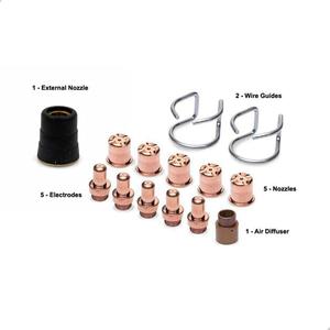 Jual Plasma Electrode Kit For Eastwood Versa Cut 60 CB70 Torch Tip 1 ...