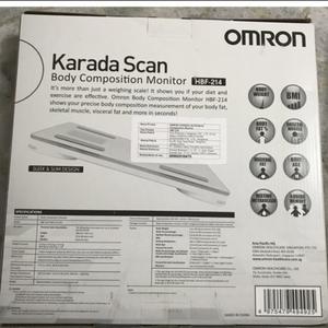 Jual OMRON HBF 214 KARADA SCAN BODYCOMPOSITION WEIGHT SCALE TIMBANGAN ...