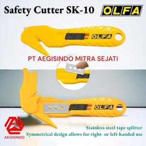 Jual New Olfa Cutter Safety SK10 Pemotong Tali Strapping PP Cutter ...