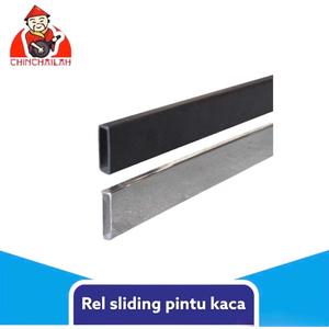 Jual Rail / rel pintu kaca geser sliding door hollow 2M - Mirror ...