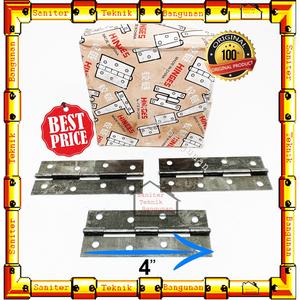 Jual ENGSEL LACI-ENGSEL LEMARI-ENGSEL BESI RRT TIPIS 4" INCH - Jakarta ...