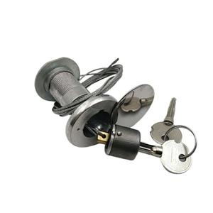 Jual Garage door lock universal pull cord lock C-class leaf lock cross ...