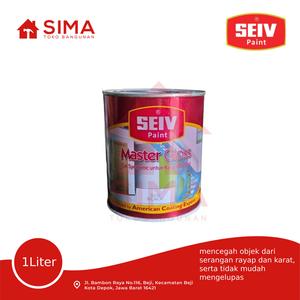 Jual Seiv Master Gloss 1 liter / Cat Kayu Besi / Cat Minyak - 621 ...