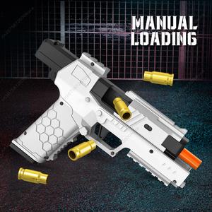 Jual Gecko Soft Bullet Launcher Hand Small Gun Simulation Model ...