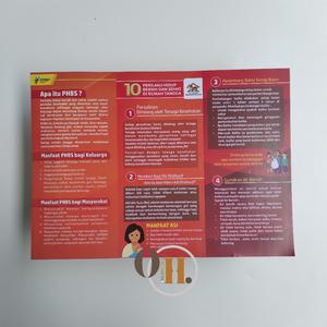 Jual Leaflet PHBS Rumah Tangga - Perilaku Hidup Bersih dan Sehat, Brosur Edukasi PHBS Rumah ...