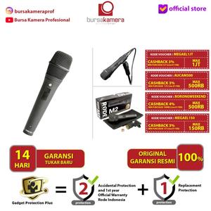 Promo RODE M2 / M 2 Professional Condenser Handheld Microphone GARANSI ...