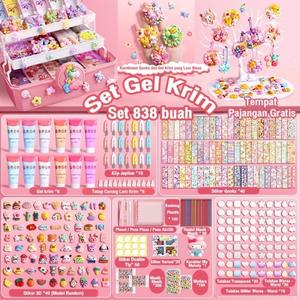 Jual R 1125 Produk DIY Guka Set Gantungan Kunci Keychain Mainan Anak ...