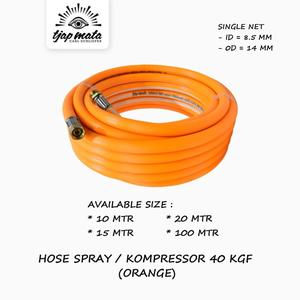 Jual Selang Angin Selang Pneumatic Selang Angin / Kompresor (Orange) 8. ...