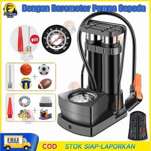 Jual Pompa Ban /Mini Foot Pump Portable High Pressure/Pompa Angin Kaki Untuk ban mobil, motor ...