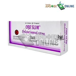 Jual OBESLÍM 120 MG 1 BLISTER 10 CAPSULES - Kota Bandung - Apotek ...