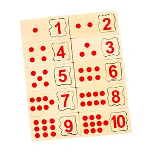 Jual Educational Wooden Counting Blocks Set for Early Childhood ...