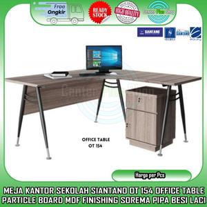 Jual [Instant] MEJA KANTOR KERJA TULIS SIANTANO OT 154 BELAJAR LAPTOP ...