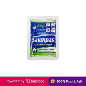 Jual Salonpas Pain Relief Patch 5 Lembar - Nyeri Otot - Halodoc - Kota ...