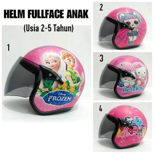 Jual Helm Anak Karakter 2 3 4 5 tahun Hello Kitty Spiderman cocomelon ...