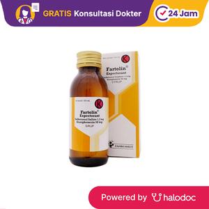 Jual Fartolin Expectorant Sirup 100 ml - Obat Asma - Halodoc - Jakarta ...