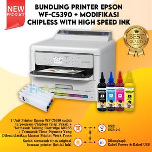 Jual Epson Printer WorkForce Pro WFC5390 WF-C5390 WF C5390 Duplex ...
