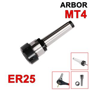 Promo Arbor MT4 ER 25 Collet Chuck MT 4 ER25 Morse Taper Shank Milling ...