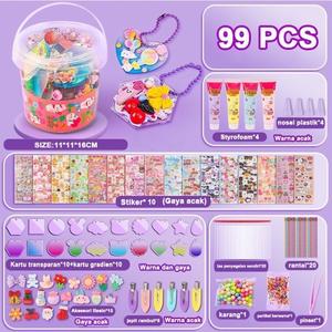 Jual R 175 Produk DIY Guka Set Gantungan Kunci Keychain Mainan Anak ...