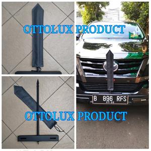 Jual Dasi Mobil. Tiang Bendera. Tiang Komando. Menteri. Komplit Braket ...