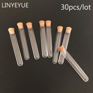 Jual Lab Flow 30 pieces/pack 15*100mm Transparent Plastic Test Tube ...
