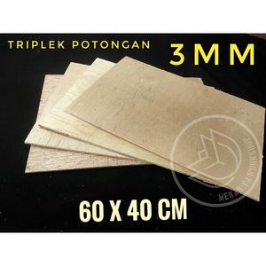 Jual Triplek Kayu 3Mm Potongan 60X40Cm | Multiplek | Bahan Miniatur ...