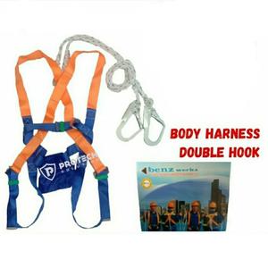 Jual Full Body Harness Safety Double Hook Benz by protech - Kota ...
