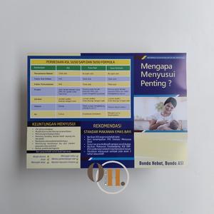Jual Leaflet Pentingnya Menyusui - Brosur Cara Menyusui yang Benar ...