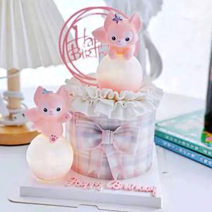 Jual Cake Topper Linabell Pink LED / Hiasan Kue Tema Linabell ...