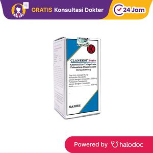 Jual Claneksi Forte Dry Sirup 60 ml - Antibiotik - Halodoc - Jakarta ...