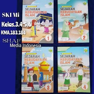 Jual Sejarah Kebudayaan Islam MI.Kurikulum Terbaru KMA.183.184 Tahun 2019 Kelas 3.4.5.6.Shaf ...